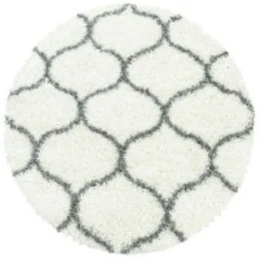 Hans Home | Kusový koberec Salsa Shaggy 3201 cream kruh - 160x160 (průměr) kruh