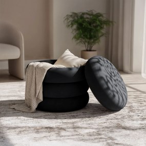 Taburet Snuggo II černý