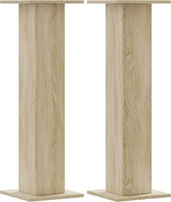 Stojany na rostliny 2 ks dub sonoma 30 x 30 x 95 cm kompozit 3307875