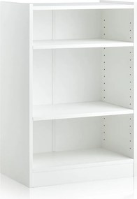 Costway Odkládací police 3patrová knihovna – 50 × 30 × 75 cm