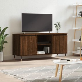 vidaXL TV skříňka hnědý dub 104 x 35 x 50 cm kompozitní dřevo