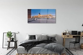 akrylový obraz Krakow Sunset sál 125x50 cm