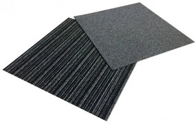 Vopi koberce Kobercový čtverec Vienna dark grey 7278  - 50x50 cm