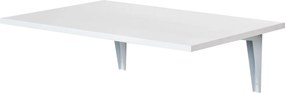 Skládací stěnový stůl HOMCOM - Úspora místa pro kuchyni, jídelnu a ložnici - 10 kg - 60x40x20 cm - Bílý | Aosom