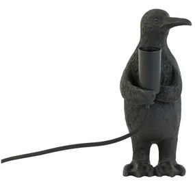 Matně černá stolní lampa (výška 24 cm) Penguin – Light &amp; Living