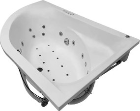 Essente ExclusiveLine MILA 170x110 hydromasážní vana 170 × 110 cm HYDROMASÁŽNÍ SYSTÉM: ADVANCED