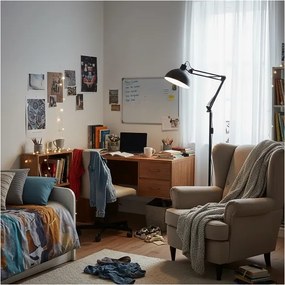 Brilagi - Flexibilní stojací lampa TASKER 1xE27/60W/230V 157 cm černá