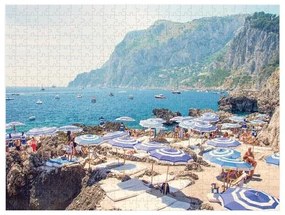 Galison Oboustranné puzzle Itálie Gray Malin 500 dílků