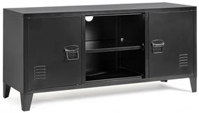 BIZZOTTO Kovový TV stolek CAMBRIDGE černý 0746923