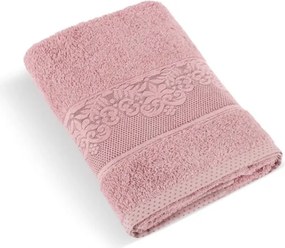 Bellatex Froté ručník a osuška kolekce Orchidea starorůžová rozměr 50x100 cm