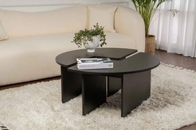 Designový konferenční stolek Zakwani 90 cm černý
