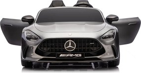 LEAN CARS Elektrické autíčko Mercedes GT63 AMG DK-GT63 24V LCD šedé lakované