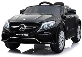 HračkyZaDobréKačky Elektrické autíčko Mercedes Benz GLE63 AMG černé
