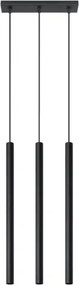 Lustr SOLLUX Pastelo 3 G9 3x40W bez zdroje SL.0470 černá