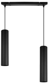 Závěsné svítidlo TUBA, 2x kovové stínítko (výběr ze 2 barev)