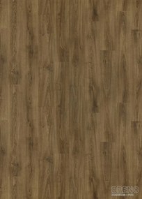 Breno PVC RENOTEX Sundance Oak 546 – tmavě hnědé dřevo, šíře 400 cm