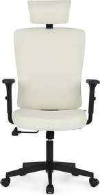 Ergonomická kancelářská židle ARLO - béžová látka