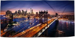 Sablio Ručník Most v New Yorku - 30x50 cm