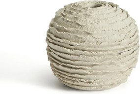 Krémová keramická ručně vyrobená váza (výška 15,5 cm) Evania – Kave Home