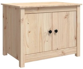 820926 vidaXL Konferenční stolek 71 x 49 x 55 cm masivní borové dřevo