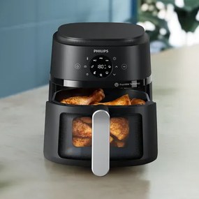 Philips 2000 Series Airfryer 2000 series, objem 4,2 l (stříbrná) NA221/00
