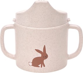 Dětský hrnek lässig sippy cup pp/cellulose little forest rabbit 150 ml