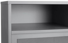 Designová skříňka Taiyanna 140 cm šedá