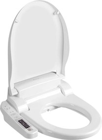 Sapho Blooming Eko Plus - Elektronický bidet, SoftClose, bílá NB-1160D