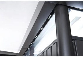 Biohort Zahradní domek HIGHLINE® H6, šedý křemen metalíza, DD