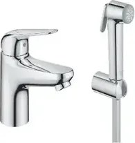 Grohe - Umyvadlová baterie s bidetovou sprškou, chrom