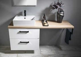 Aqualine Vega umyvadlová skříňka 82 cm bílá VG083 Koupelny Bernold