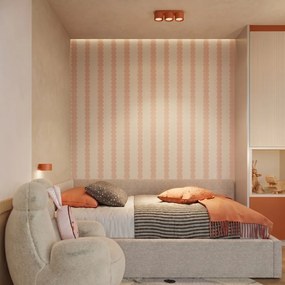 Sollux Lighting Stropní svítidlo MODO 3 okrově červené GX53