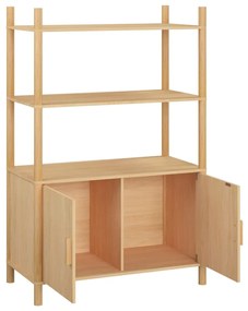 Skříň highboard 80 x 40 x 121 cm kompozitní dřevo