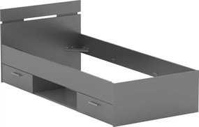 Postel MICHIGAN NEW 90x200, grafit, Kondela 0000373277