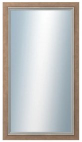 DANTIK - Zarámované zrcadlo - rozměr s rámem cca 50x90 cm z lišty AMALFI okrová (3114)