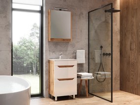 Lavedo Neo Wotan Oak 50 koupelnová skříňka s umyvadlem