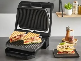 Tefal Optigrill+ GC7178 černý / Kontaktní gril / 2000 W / 6 programů
