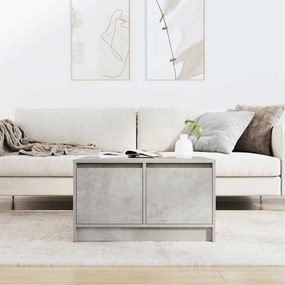 Konferenční stolek se zásuvkami Betonová šedá 70,5x70x40 cm 3328411