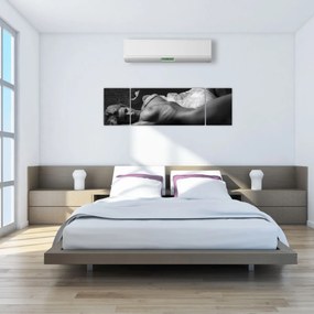 Obraz - Akt ležící ženy (170x50 cm)