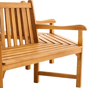 Lavice kolem stromu Kenna s područkou půlkruhové provedení 250 cm – teaková