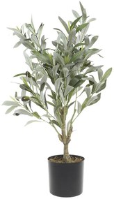 Dekorace umělý stromek olivovník s olivami Olea Tree - Ø 12*73 cm
