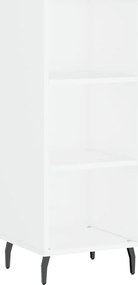 vidaXL Skříň highboard 34,5 x 34 x 180 cm kompozitní dřevo [3198979] Barva: hnědý dub