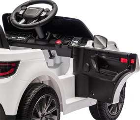LEAN CARS Elektrické autíčko Land Rover Discovery DLS-K06 bílé