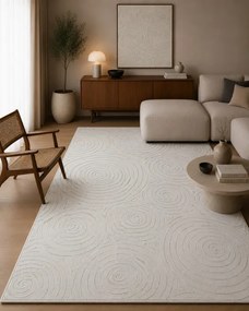 Koberec ZEN GARDEN 2404 bílý