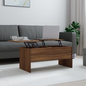 vidaXL Konferenční stolek 102 x 50,5 x 46,5 cm kompozitní dřevo [809723] Barva: kouřový dub