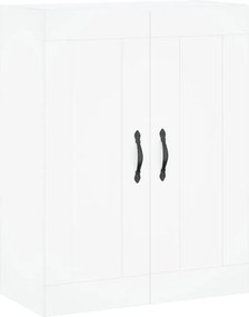 Skříň highboard bílá 69,5 x 34 x 180 cm kompozitní dřevo 3200033