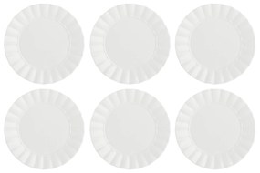 La Porcellana Bianca Sada 6 ks porcelánových talířů Ducale 26,5 cm
