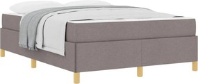 Rám postele Taupe 160 x 200 cm textil 3398952