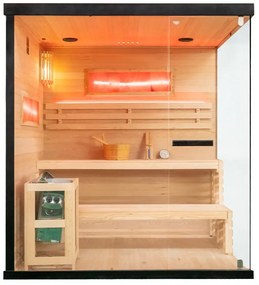BPS-koupelny Finská sauna Relax HYD-4785 180x160, 4-5 osob