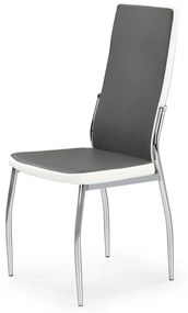 Jídelní židle Irena šedá/bílá